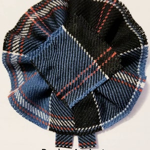 Dunlap Ancient Tartan, Scottish Blossom, Wool Tartan Rosette to Display ...