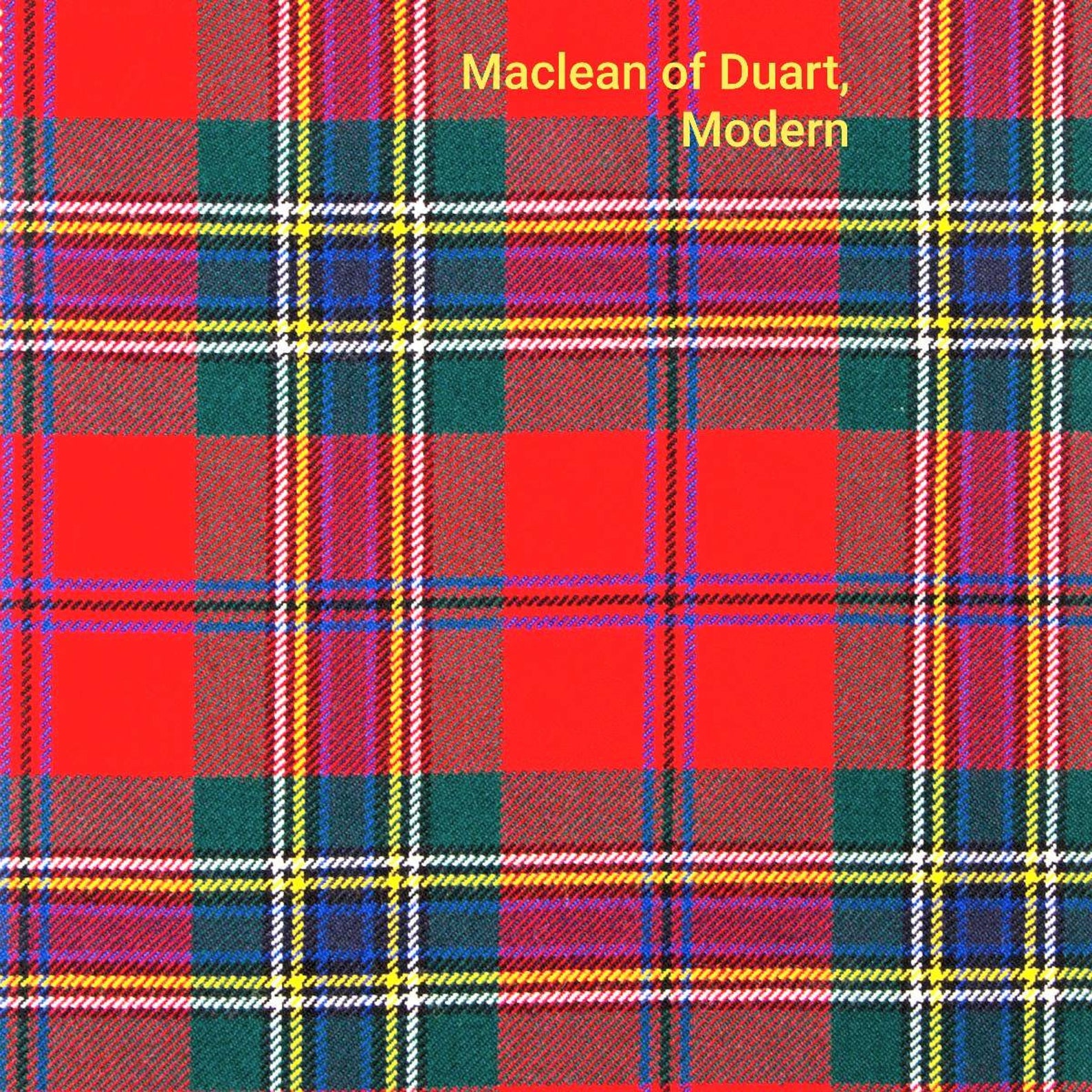 Maclean of Duart Modern Tartan as Scottish Blossom Wool - Etsy Australia