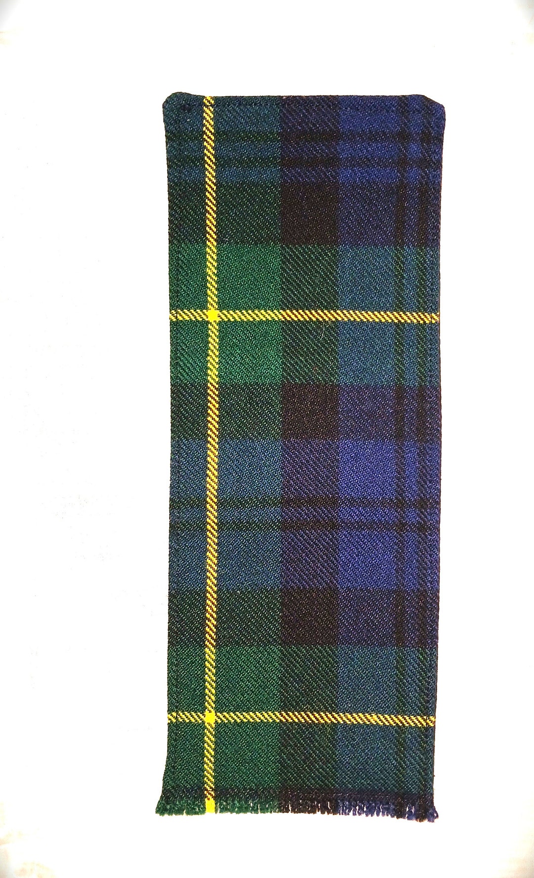Tartan Ribbon 3 X 8 Wool Shoulder Pin Display Name or Clan Badge - Etsy
