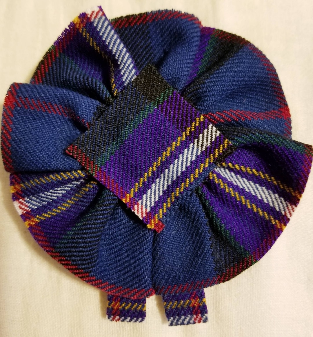 Freemason, Universal, Tartan as Scottish Blossom, Tartan Rosette to ...