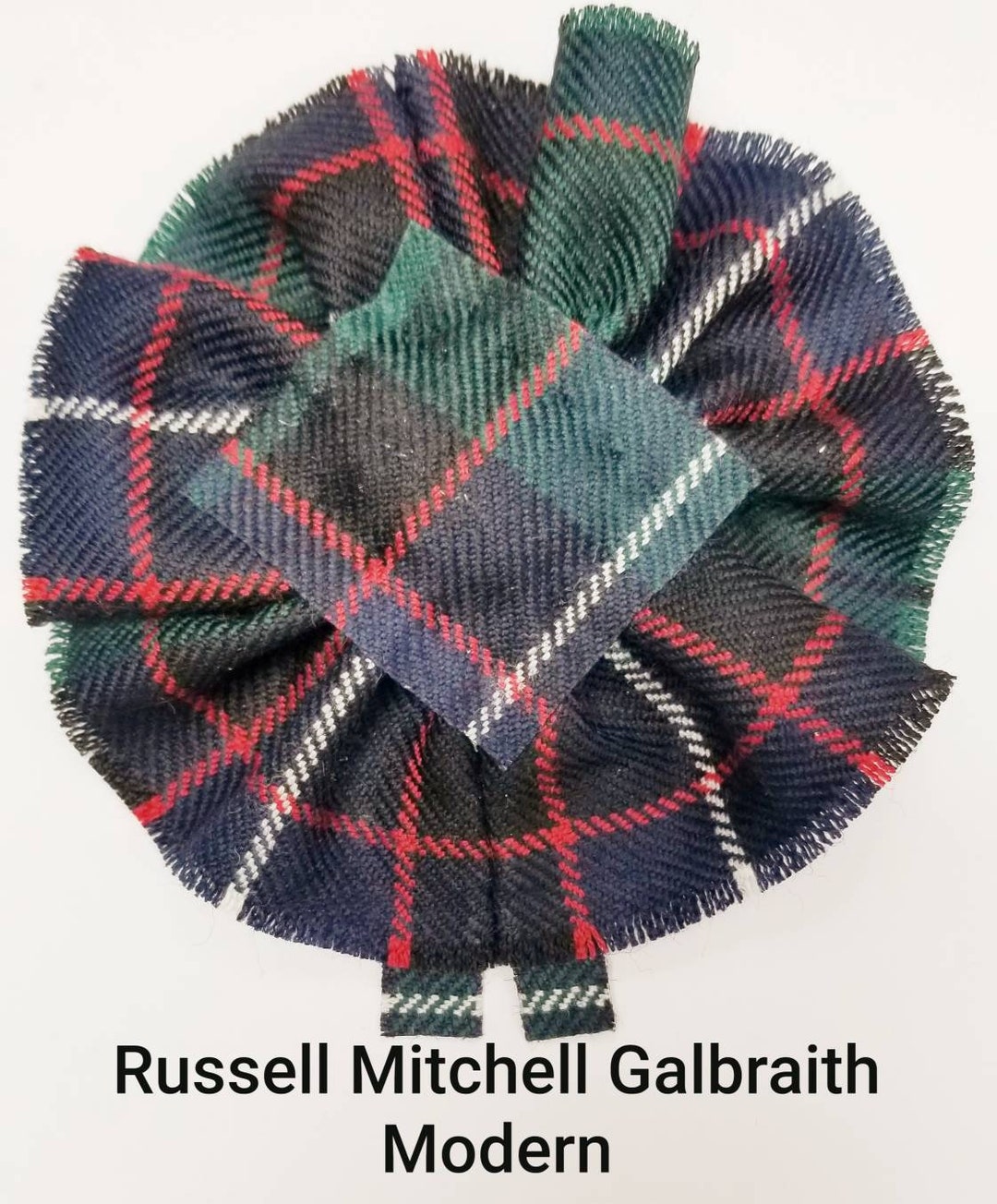Russell / Galbraith / Mitchell Modern Tartan, Scottish Blossom, Wool ...