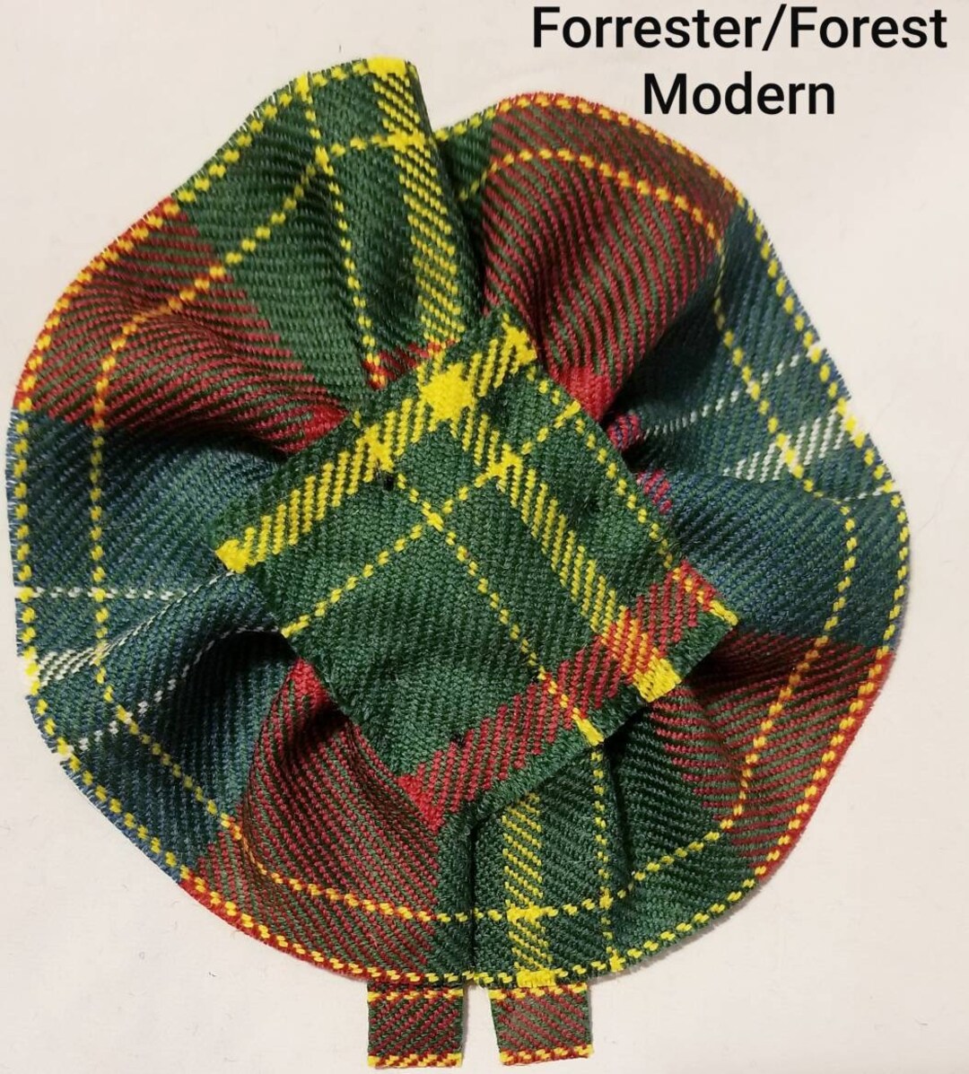 Forrester / Foster Modern Tartan en tant que Scottish Blossom, Wool ...