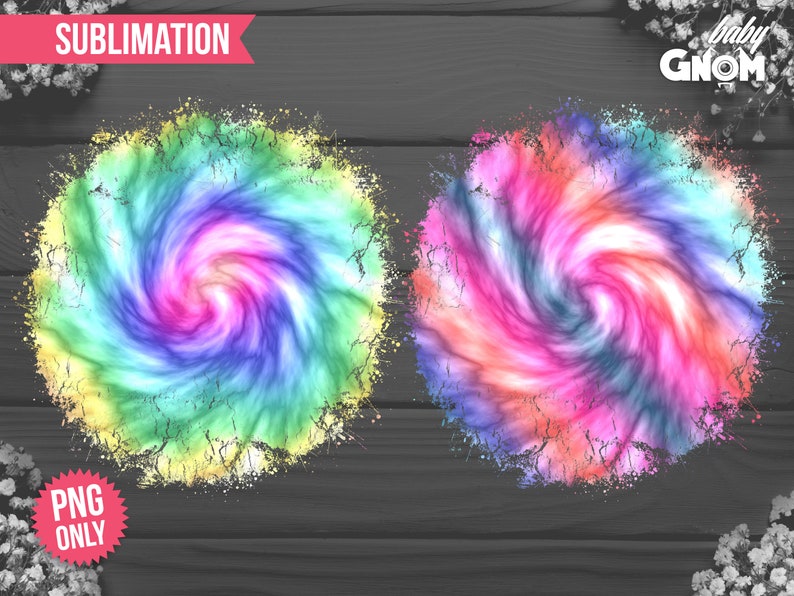 Colorful Tie Dye Printtie Dye Sublimation Background Bundle - Etsy