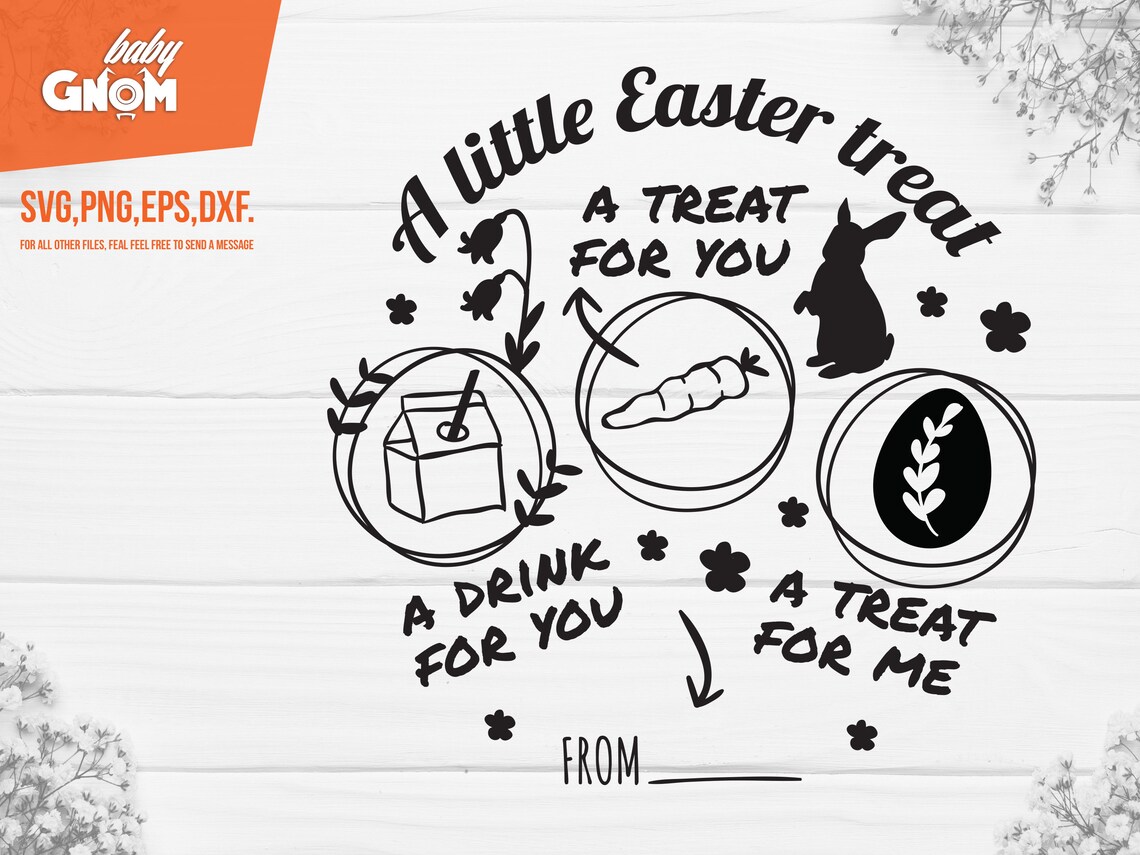 Easter Tray SVG Bundle Dear Easter Bunny Svg Easter Tray - Etsy