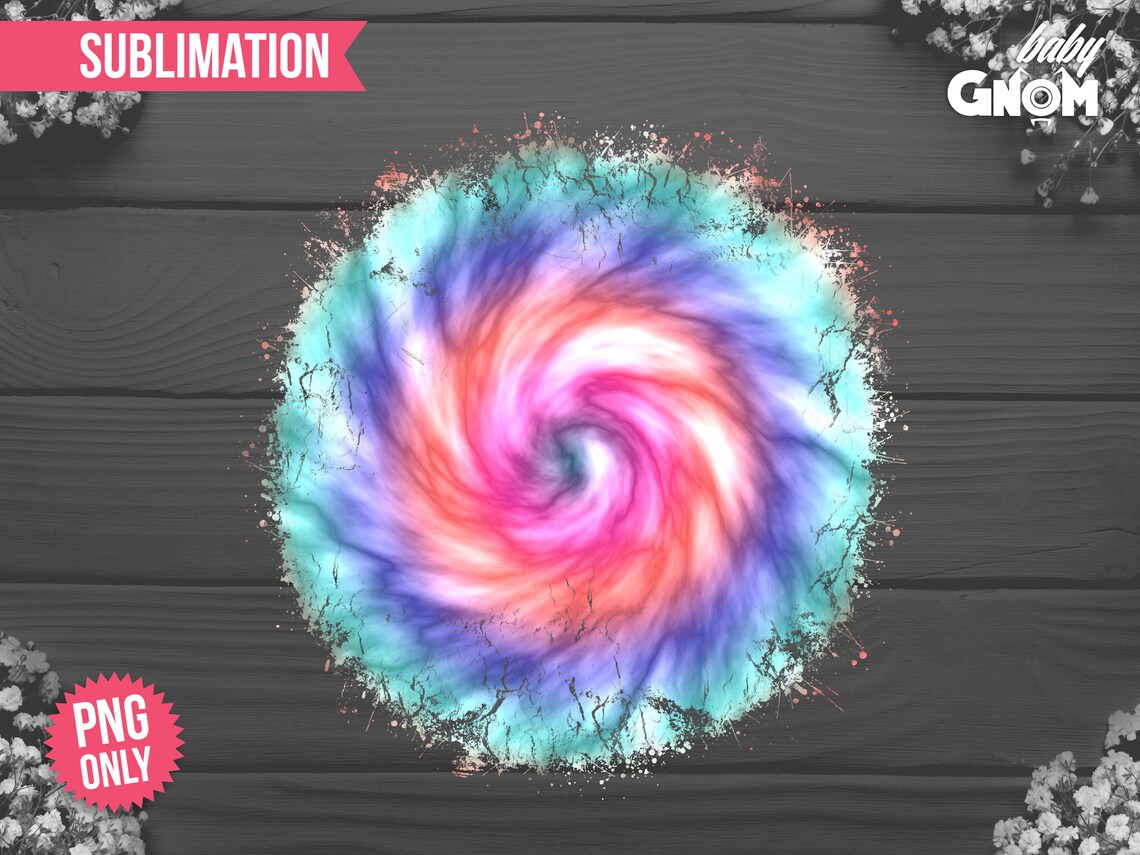 Colorful Tie Dye Printtie Dye Sublimation Background Bundle - Etsy