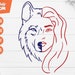Wolf Girl SVG Wolf Woman SVG Just a Girl Who Loves Wolves - Etsy