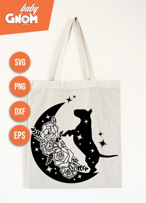 Collage Visual Arts Doggo svg Bull Terrier dancing on the moon SVG Dog ...