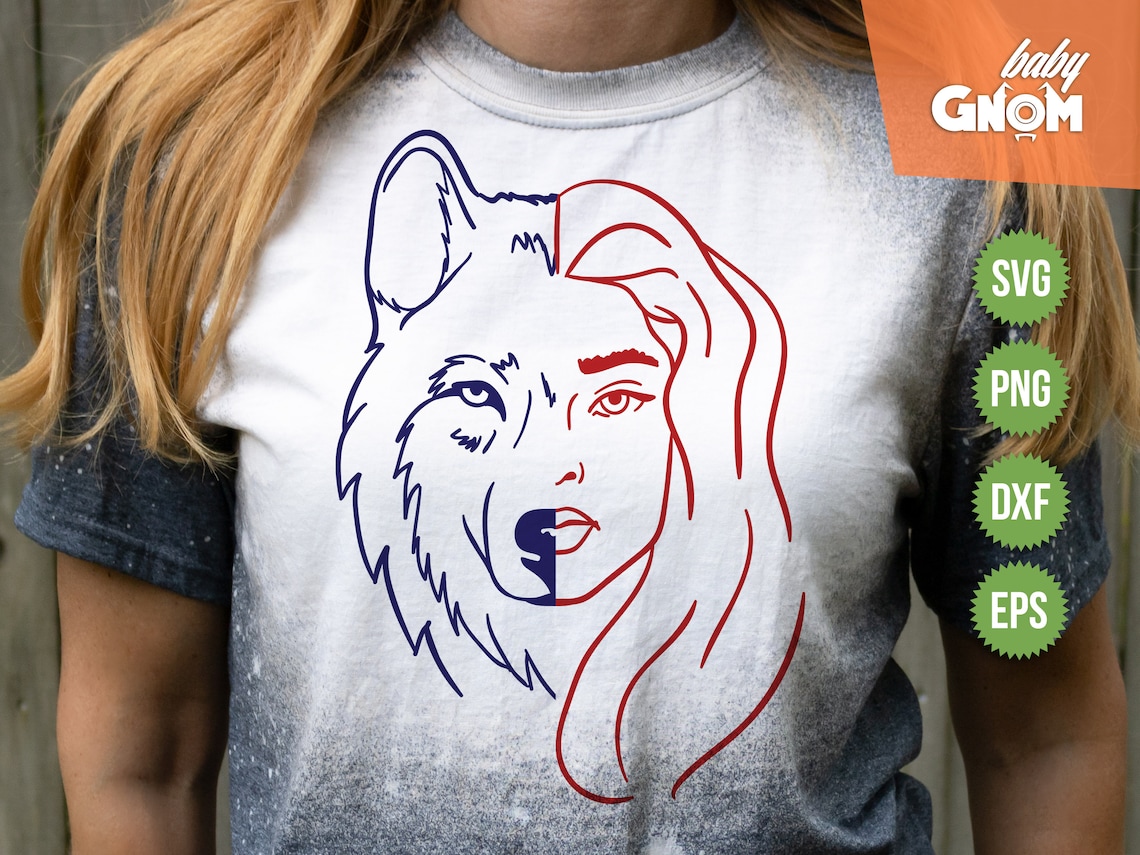 Wolf Girl SVG Wolf Woman SVG Just a Girl Who Loves Wolves - Etsy