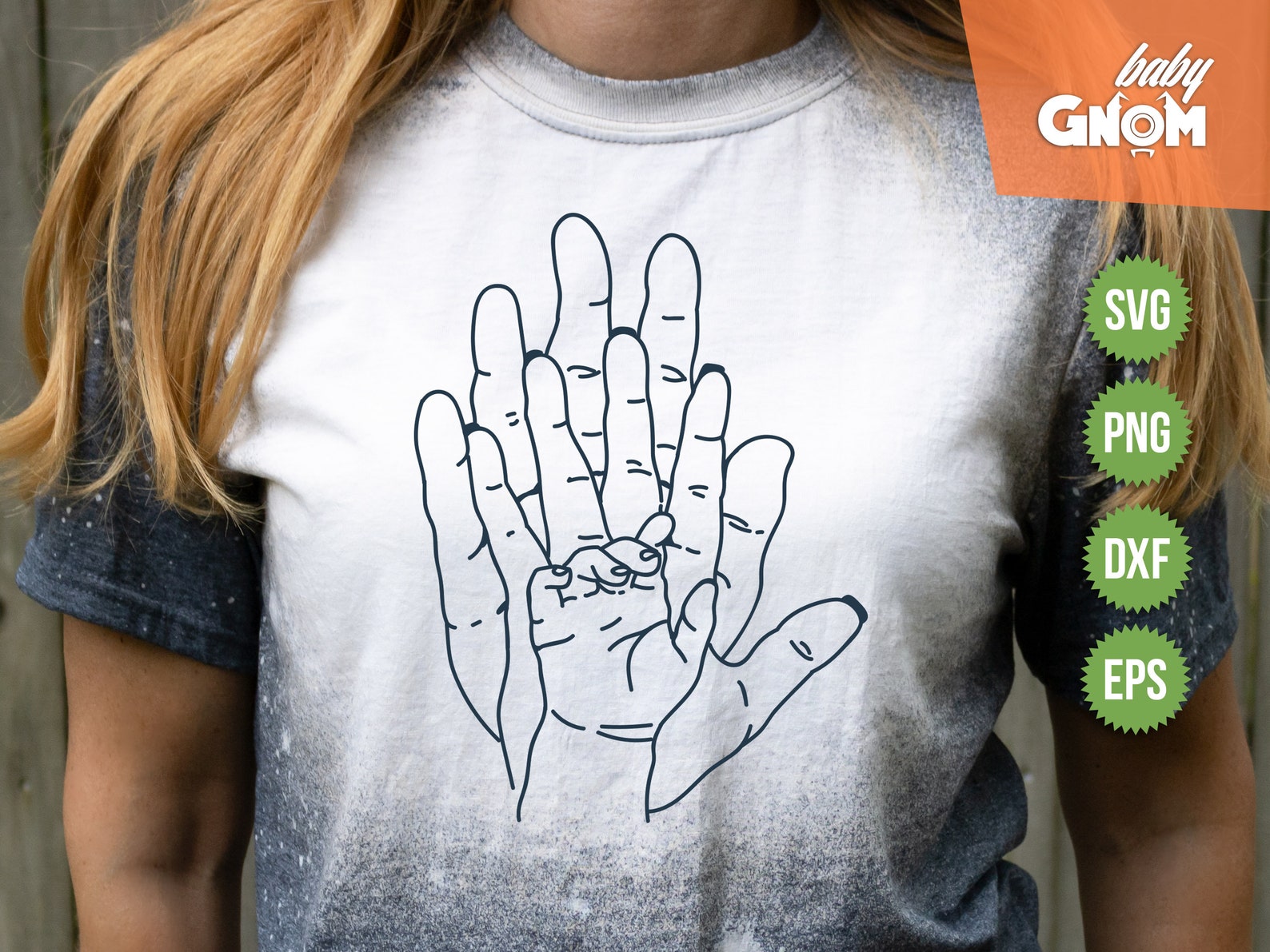 Family Hands SVG Mom Dad and Baby Hand Family Baby Shower - Etsy