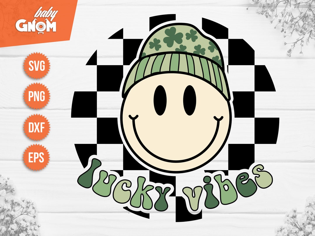 Feelin’ Lucky Smiley SVG, Feelin’ Lucky Smiley PNG, Feeling Lucky Svg ...