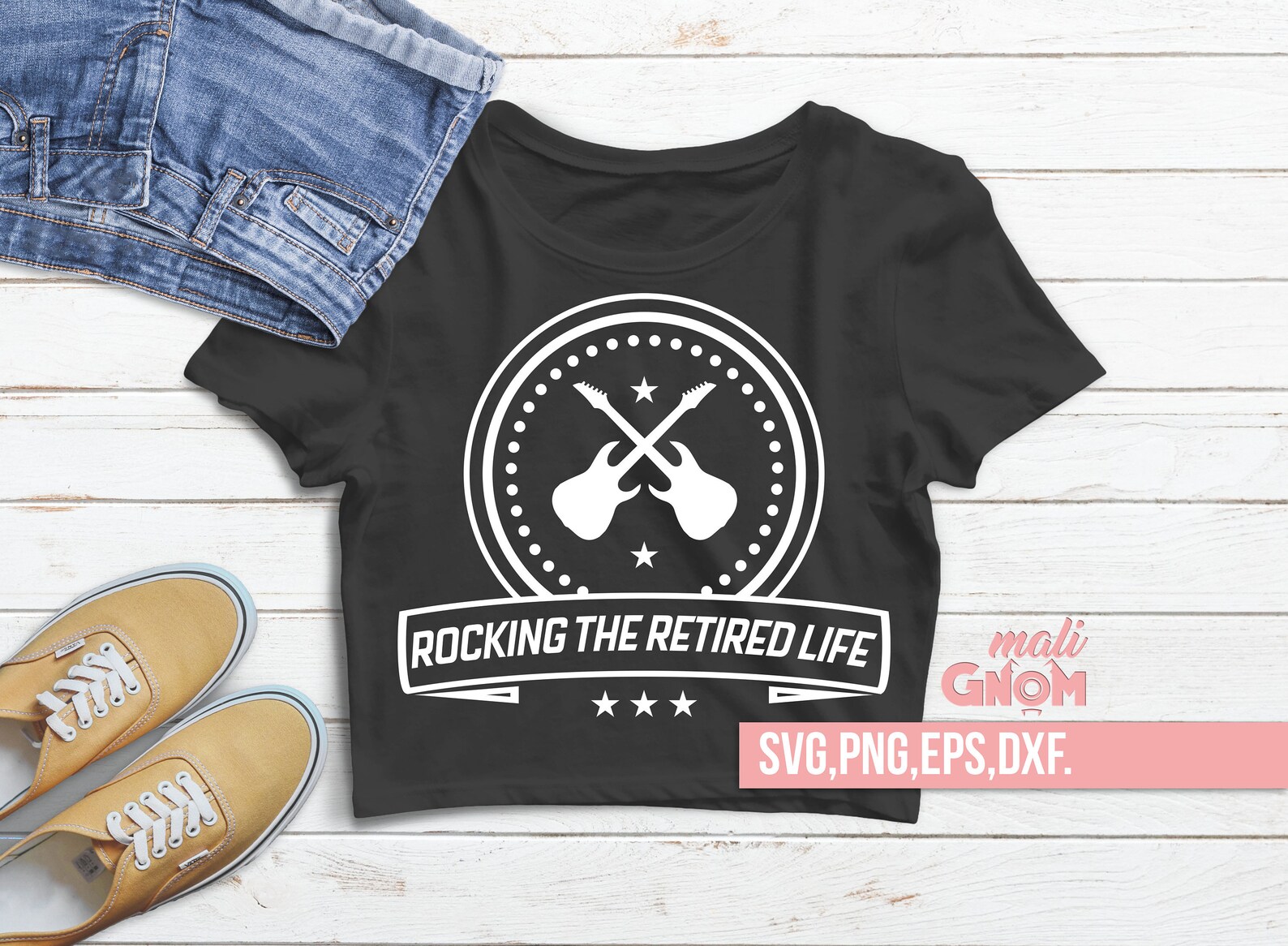 Rocking the retired lifet SVG Retirement Svg Retired SVG | Etsy