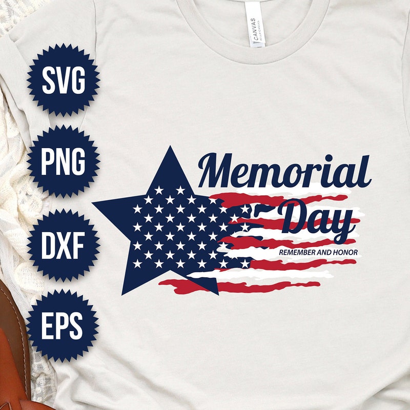 Memorial Day Svg - Etsy