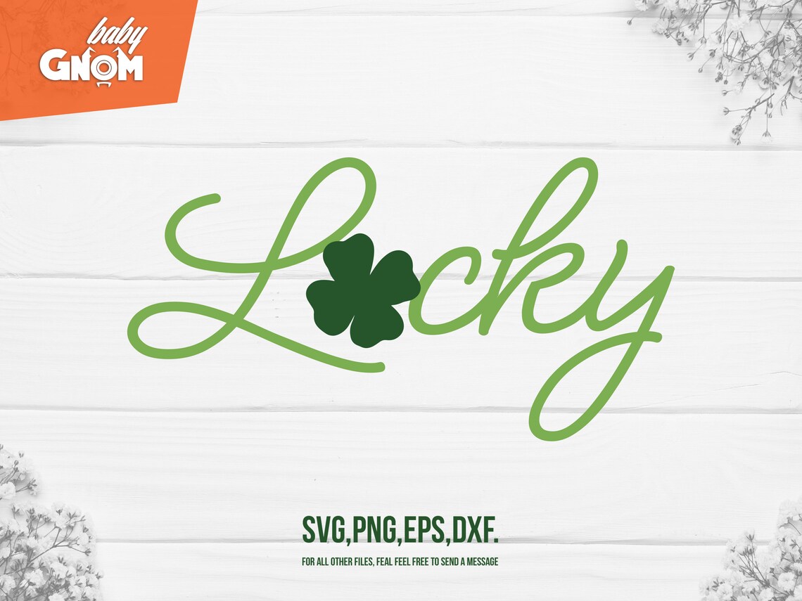 Lucky SVG Lucky and Blessed SVG I'm Not Lucky Just - Etsy