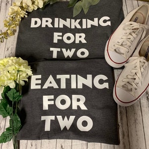 Eating for Two Shirt (unisex Sizing) - Etsy