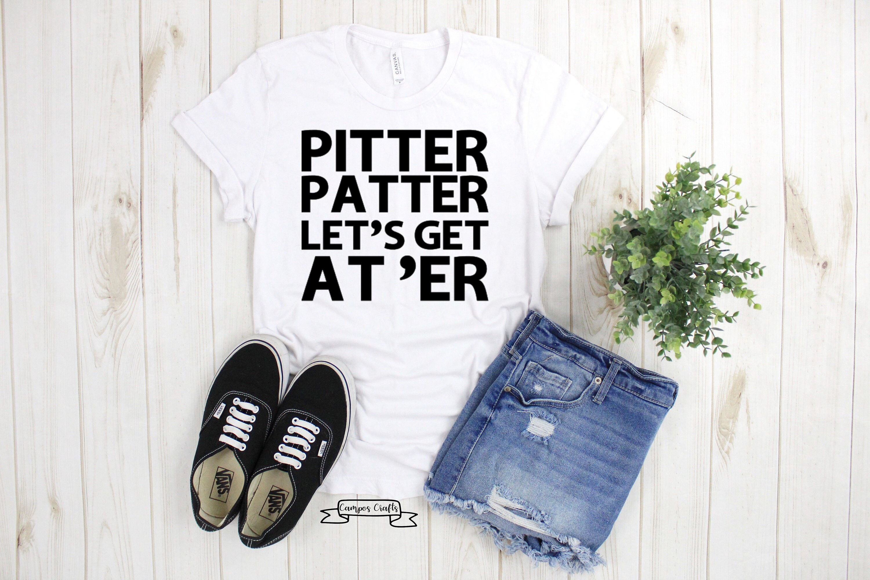 Pitter Patter Shirt (unisex Sizing) - Etsy