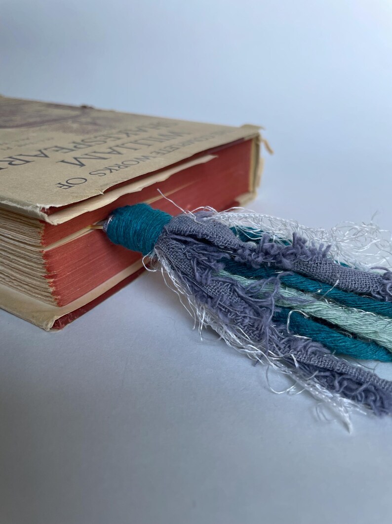 Macrame Paperclip Bookmark, Handmade Bookmark, Journal Accessories ...