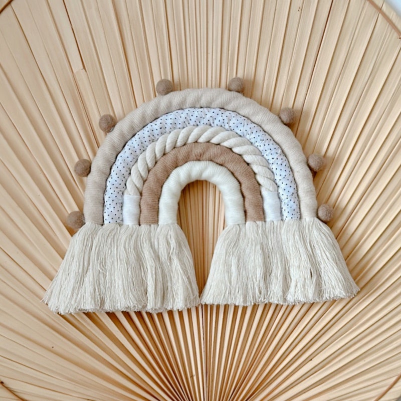 Rainbow Macrame - Etsy