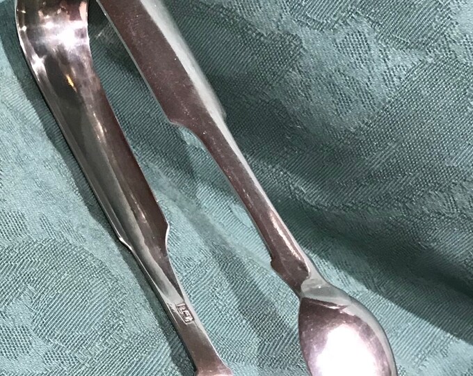 Rare Georgian Sugar Tongs Edinburgh Silver 1817 Fantastically Sharp ...