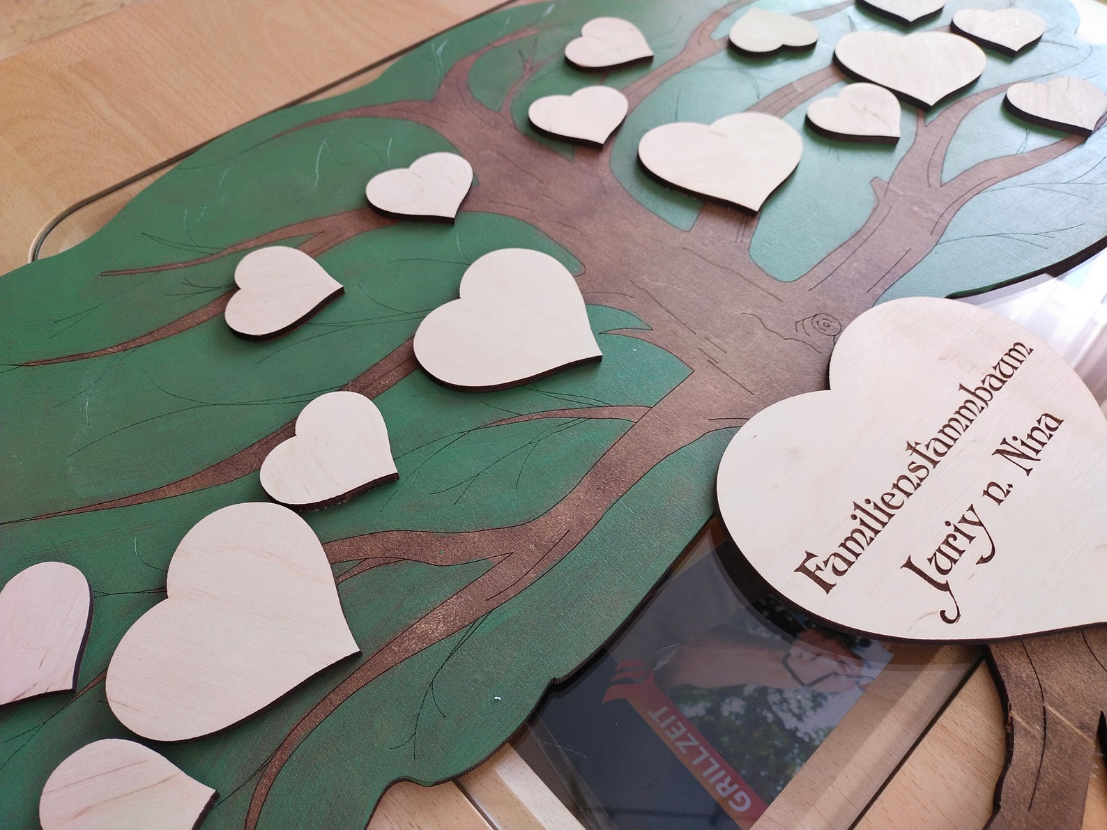 Family Tree Grandkids Name Sign, Family Tree With Names, Grandkids ...