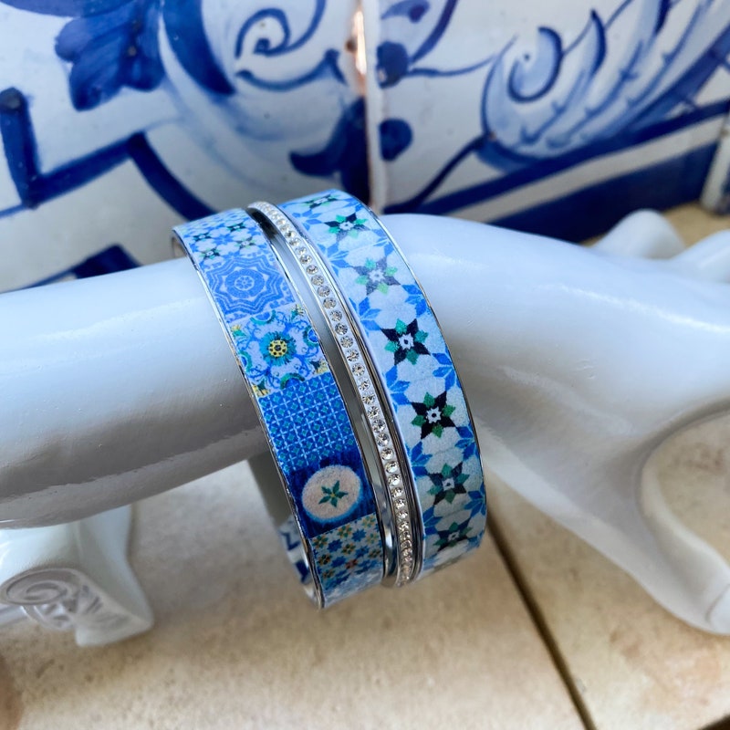 Tile Bracelet - Etsy