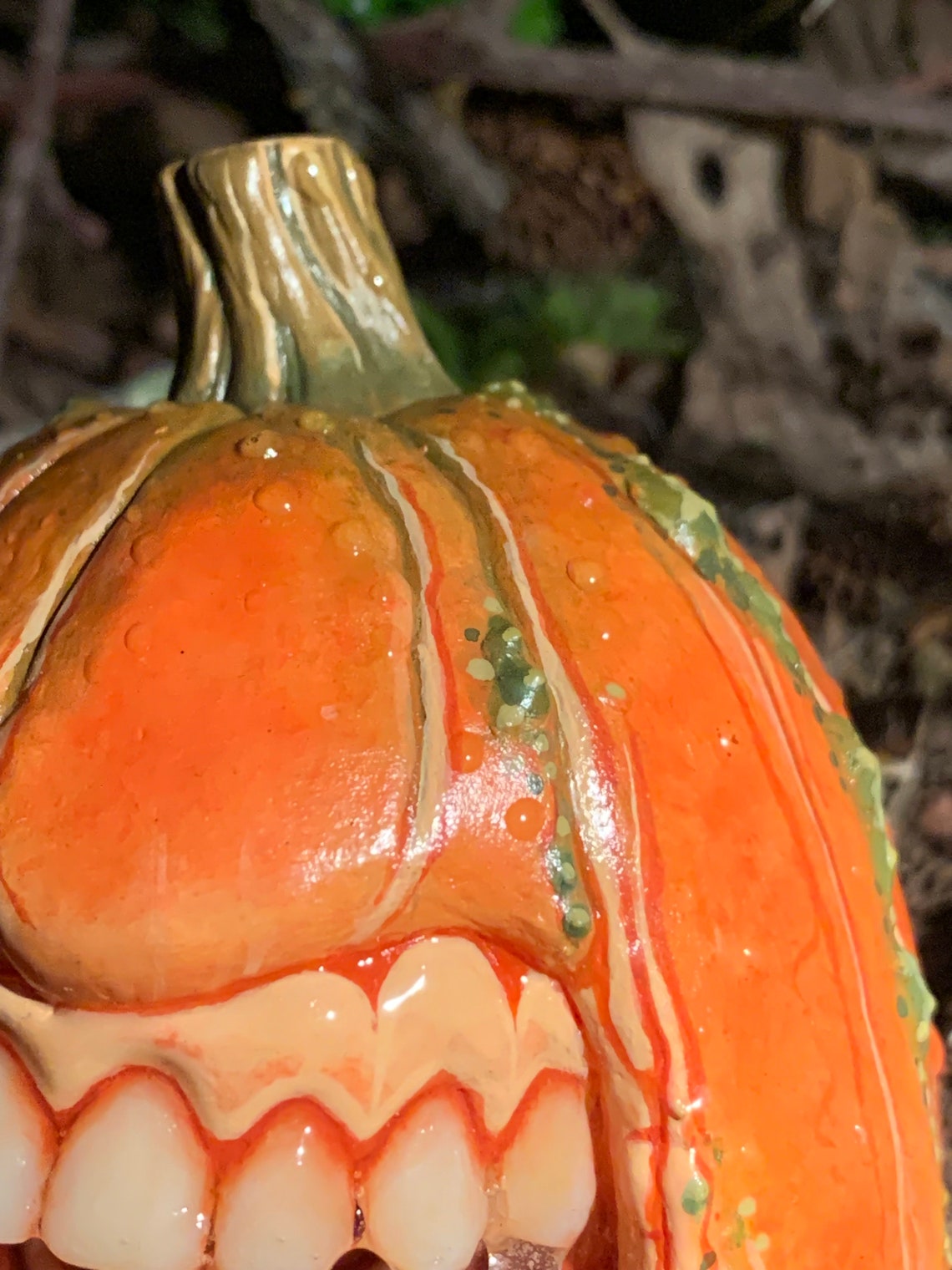 Pumkin Mutation Hand Sculpted Clay Figure - Etsy