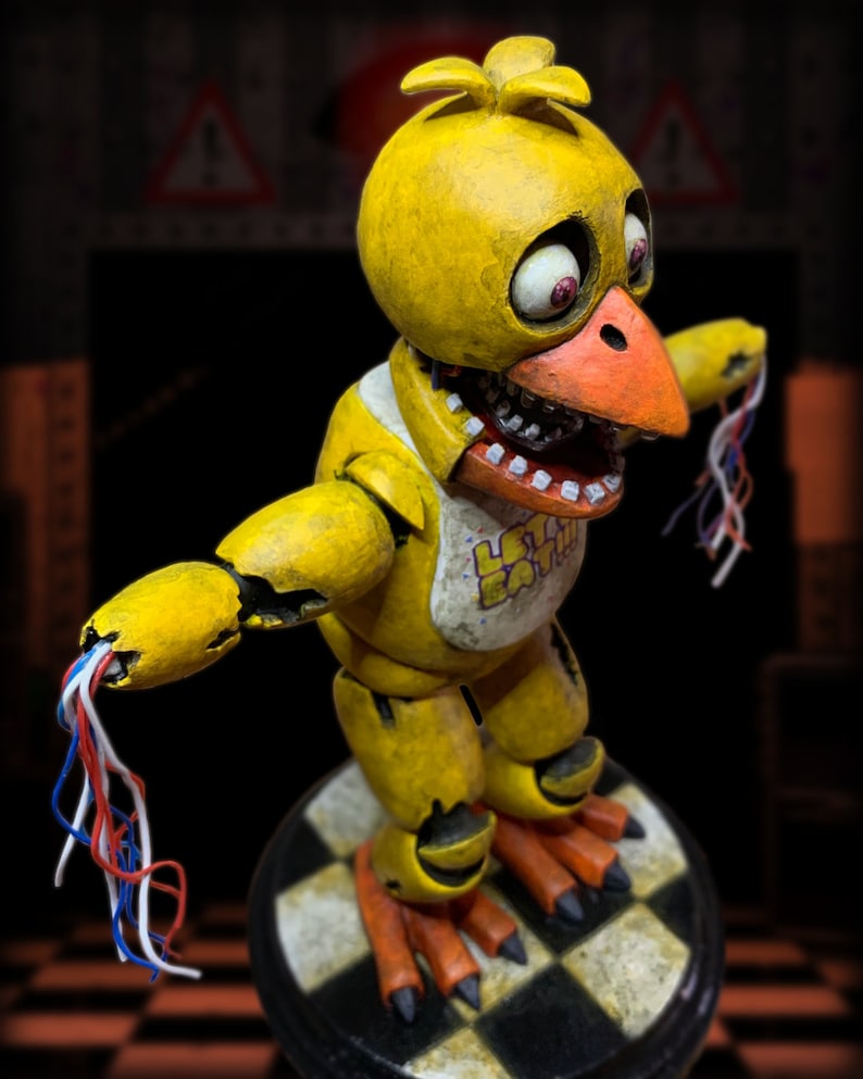 Withered Chica Sculpture (FNAF 2) - Etsy