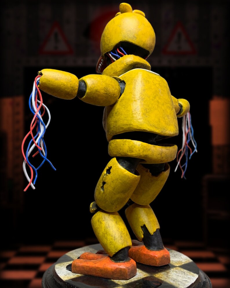 Withered Chica Sculpture (FNAF 2) - Etsy