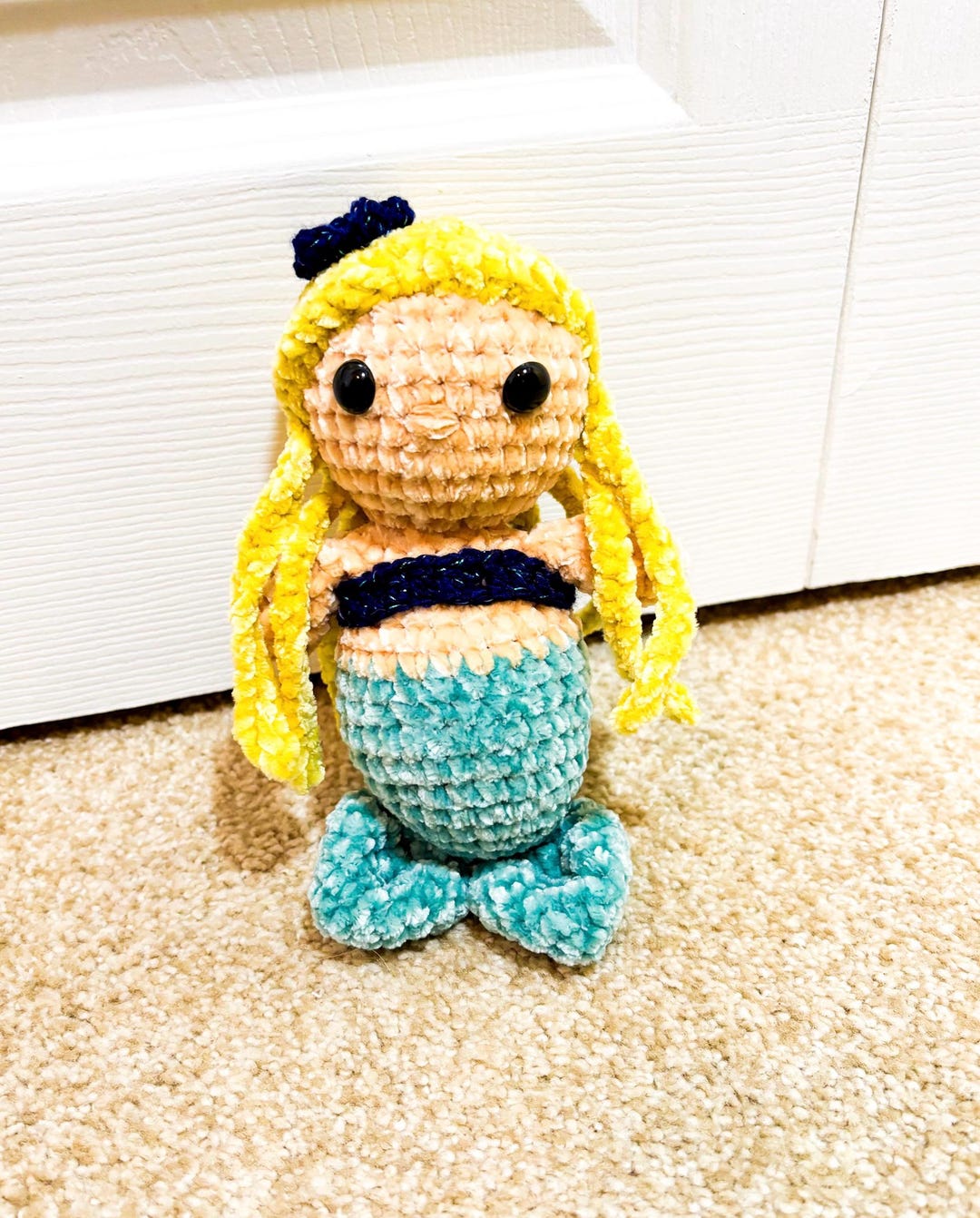 Melina the Plush Mermaid - Etsy