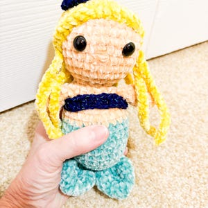 Melina the Plush Mermaid - Etsy