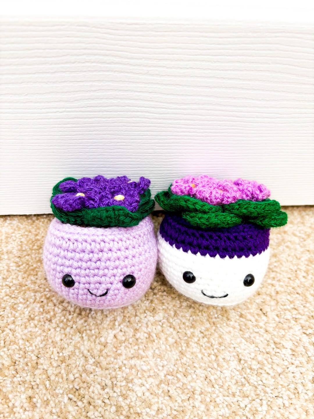 African Violet, Stuffed - Etsy
