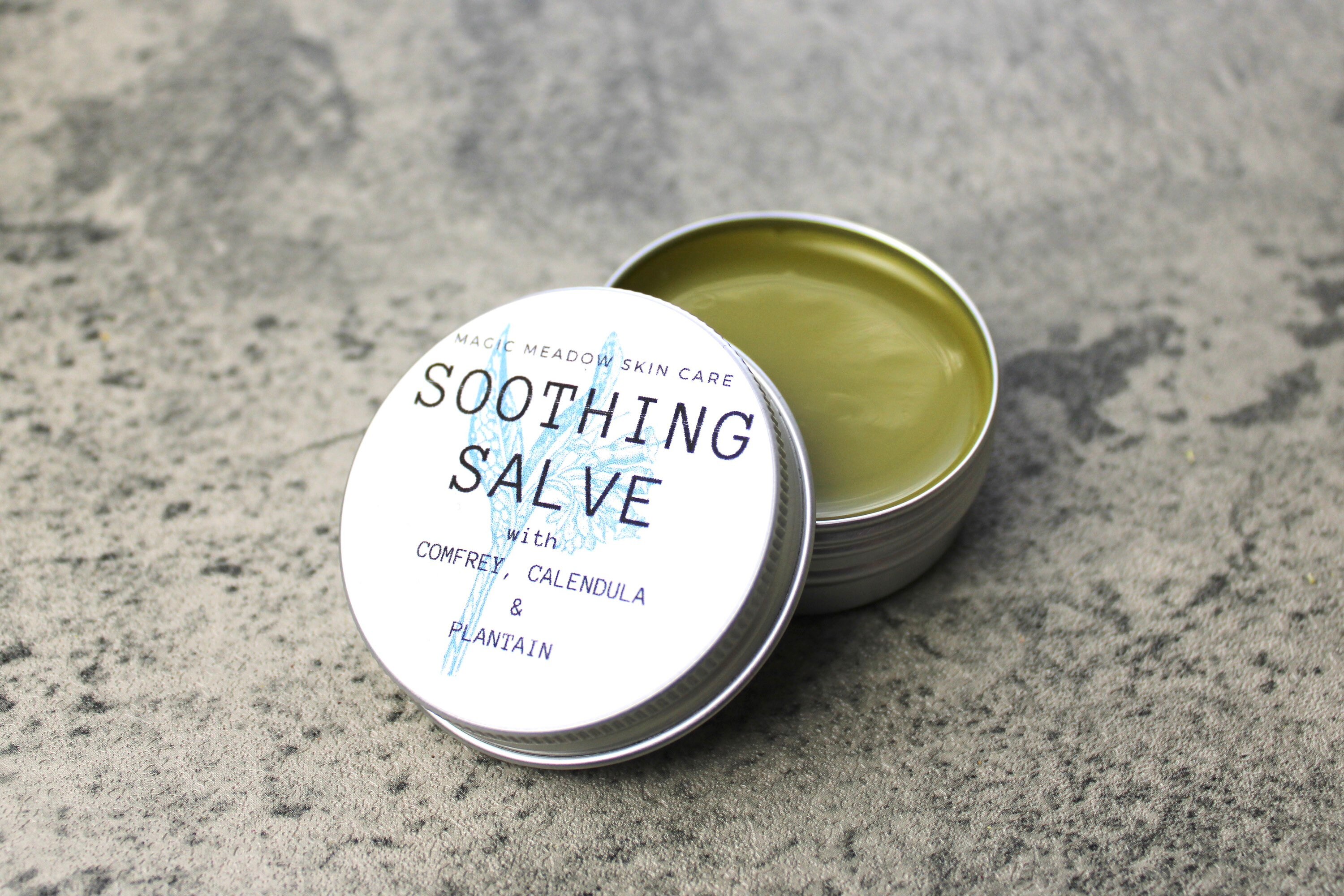 Soothing Salve Calendula, Comfrey & Plantain Salve - Etsy