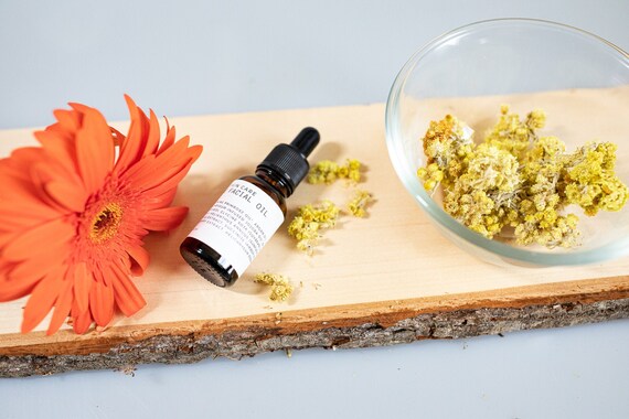 Rejuvenating Herbal Facial Oil Helichrysum Immortelle | Etsy
