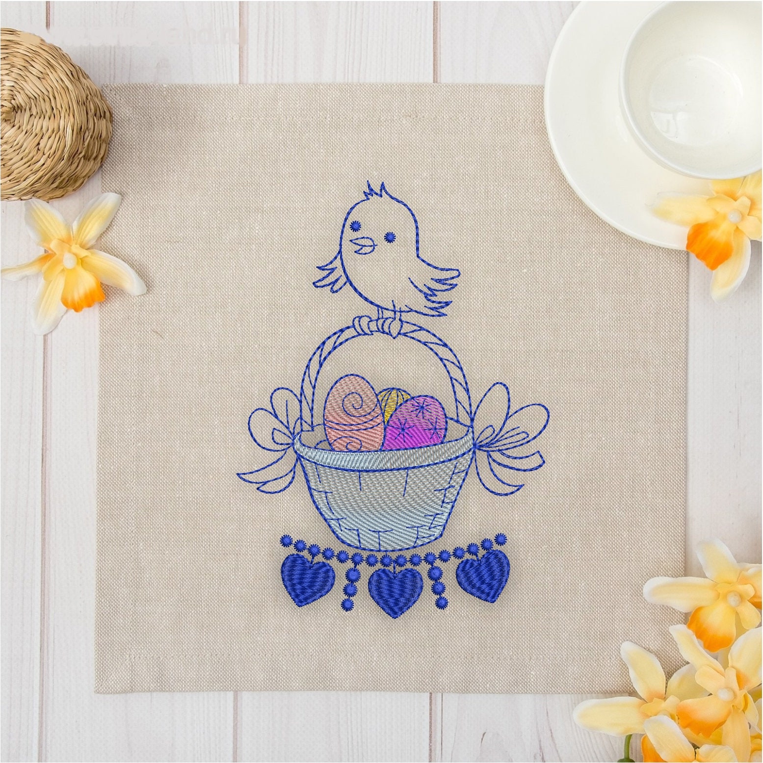 Easter Сhick Machine Embroidery Design 3 Sizes to Download Fit 5x7 ...
