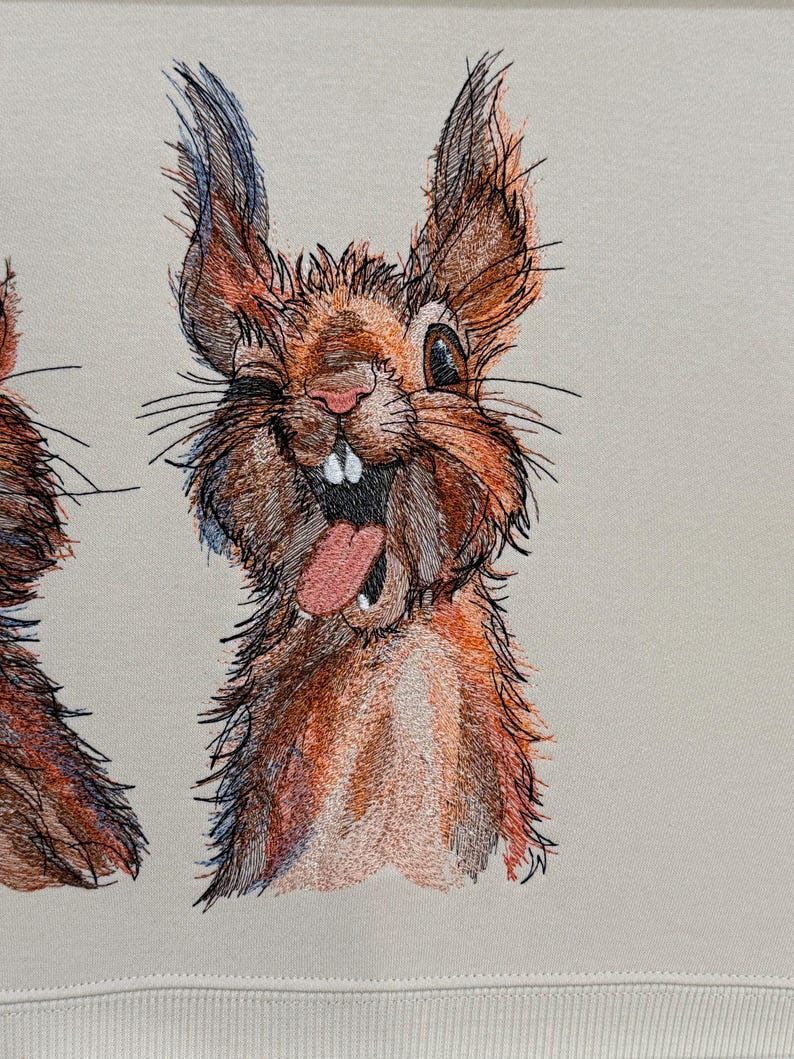 Squirrels Machine Embroidery Design Set of 3 Designs Each Design Comes ...