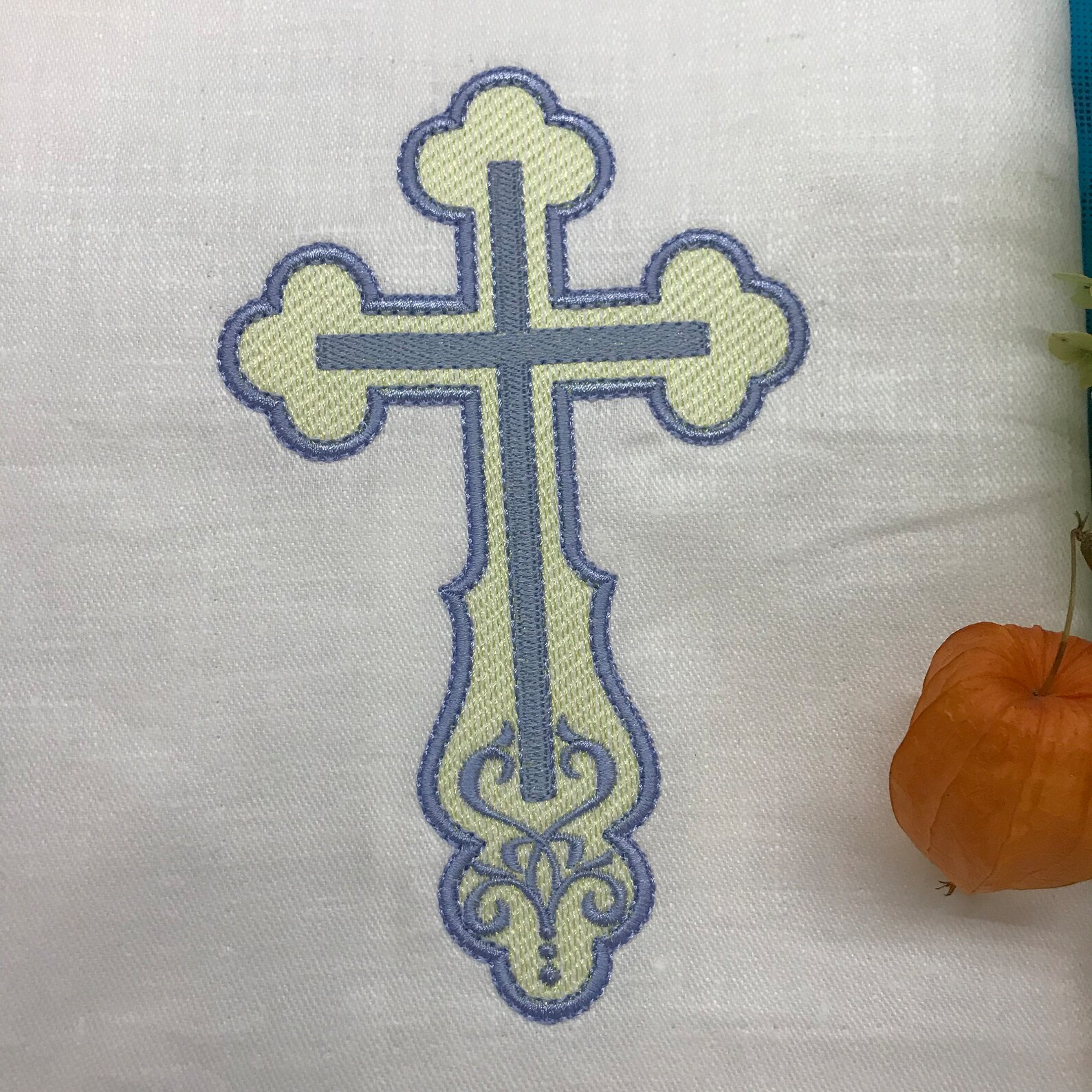 Cross Machine Embroidery Design. 4 Sizes to Download. Fit 5x7 130x180 ...