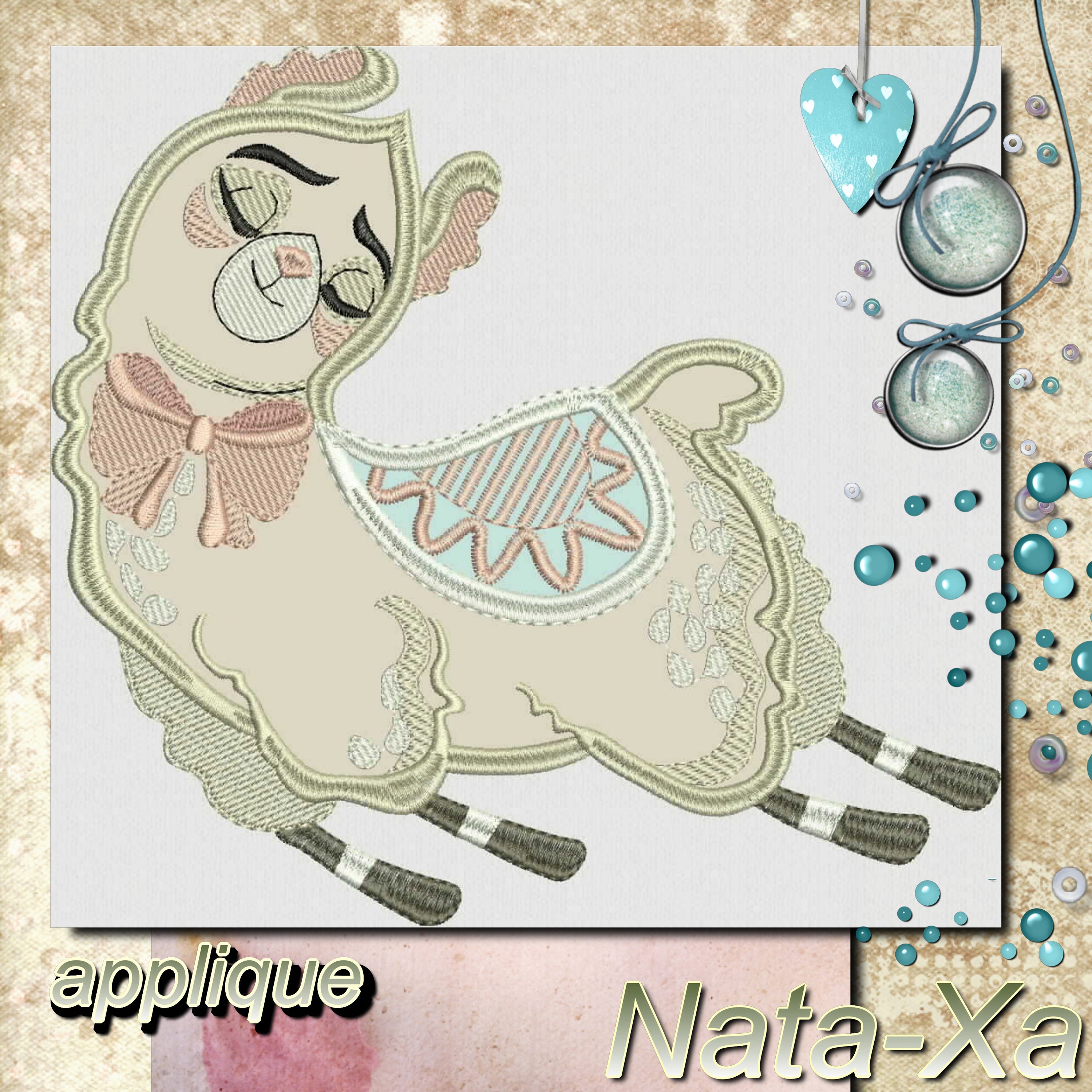 Lama Machine Embroidery Designs Applique Patch NO DRAMA Cute - Etsy