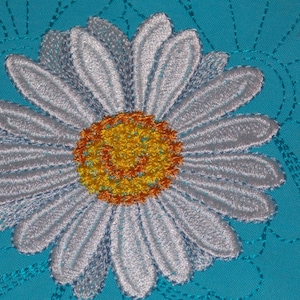 Daisy Machine Embroidery Design Set 5 Designs to Download Fit 4x4 ...