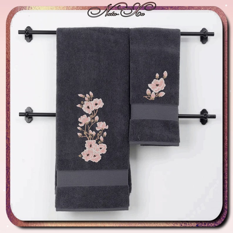 Blooming Sakura Cherry Machine Embroidery Design 5 Sizes to Download ...