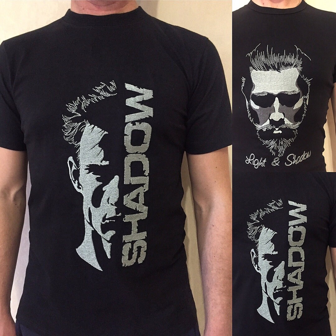 Shadow Man Tattoo Machine Embroidery Design 5 Sizes to - Etsy