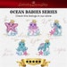 Baby Whale Machine Embroidery Design Ocean Babies Series 3 Sizes to ...