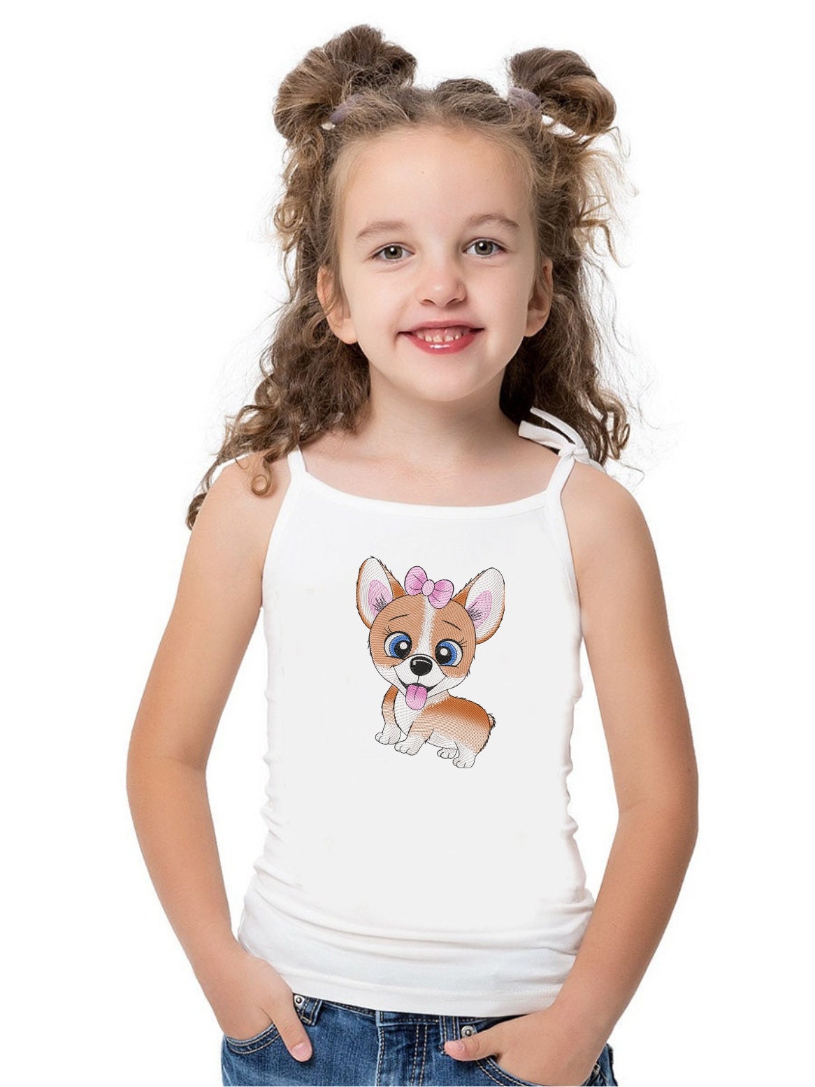 Puppy Dog Machine Embroidery Design Instant Download 2 Sizes for Small ...
