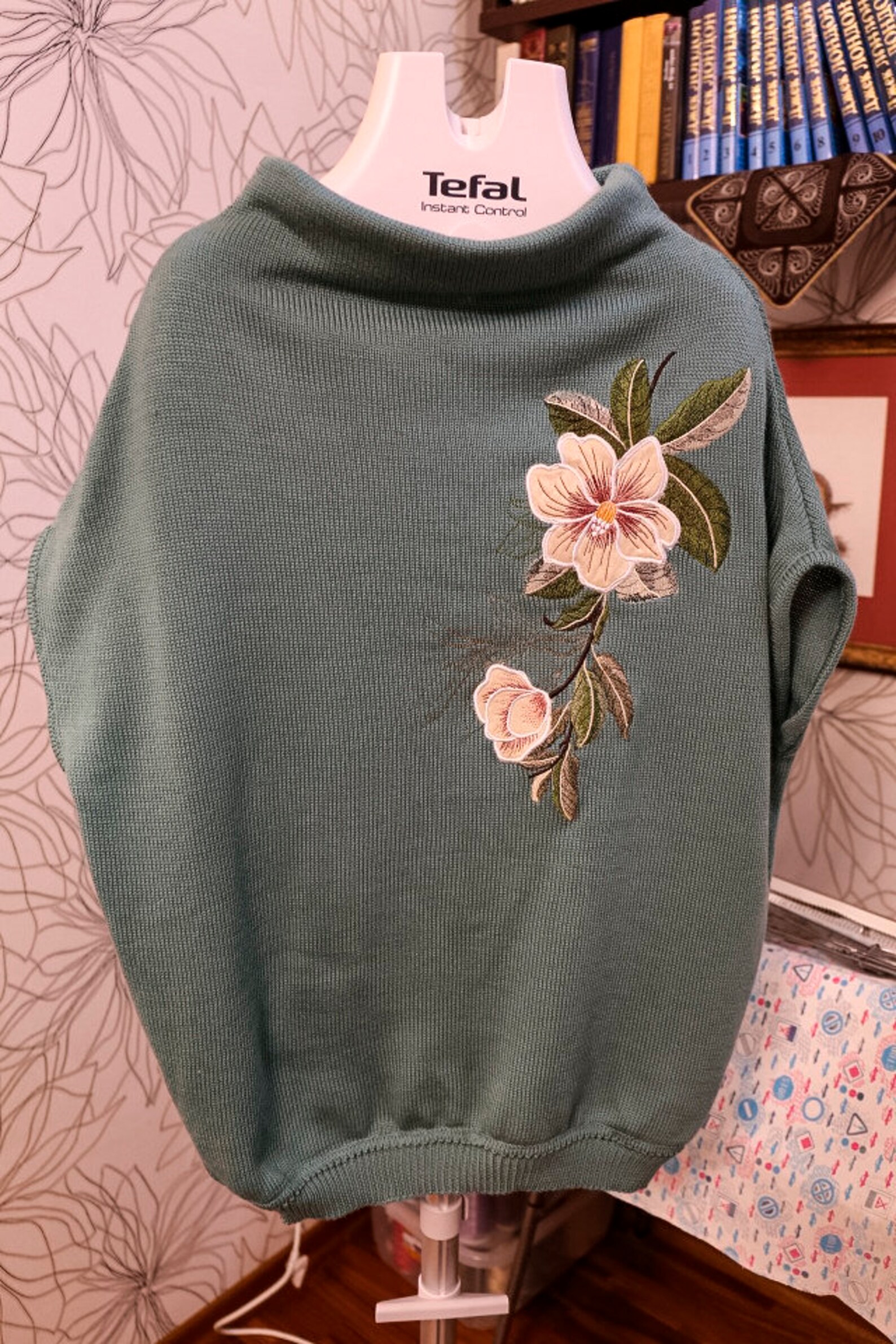 Magnolia Machine Embroidery Design Applique Embroidery - Etsy