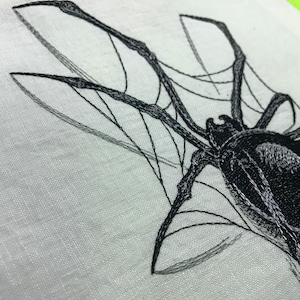 Spider Machine Embroidery Design 8 Sizes to Download 3D Effect, Fit 5x7 ...