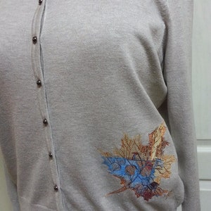 Machine Embroidery Design the Maple Leaf. City Scape Series. for Hoops ...