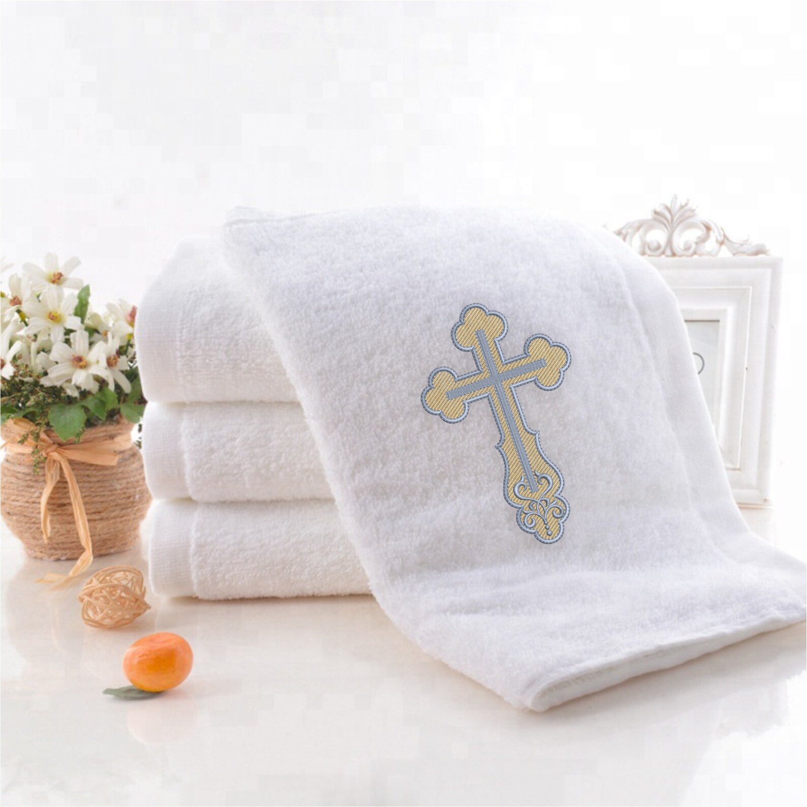 Cross Machine Embroidery Design. 4 Sizes to Download. Fit 5x7 130x180 ...