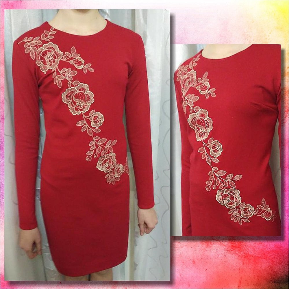 Beautiful Lace Roses Machine Embroidery Designs Set Instant - Etsy