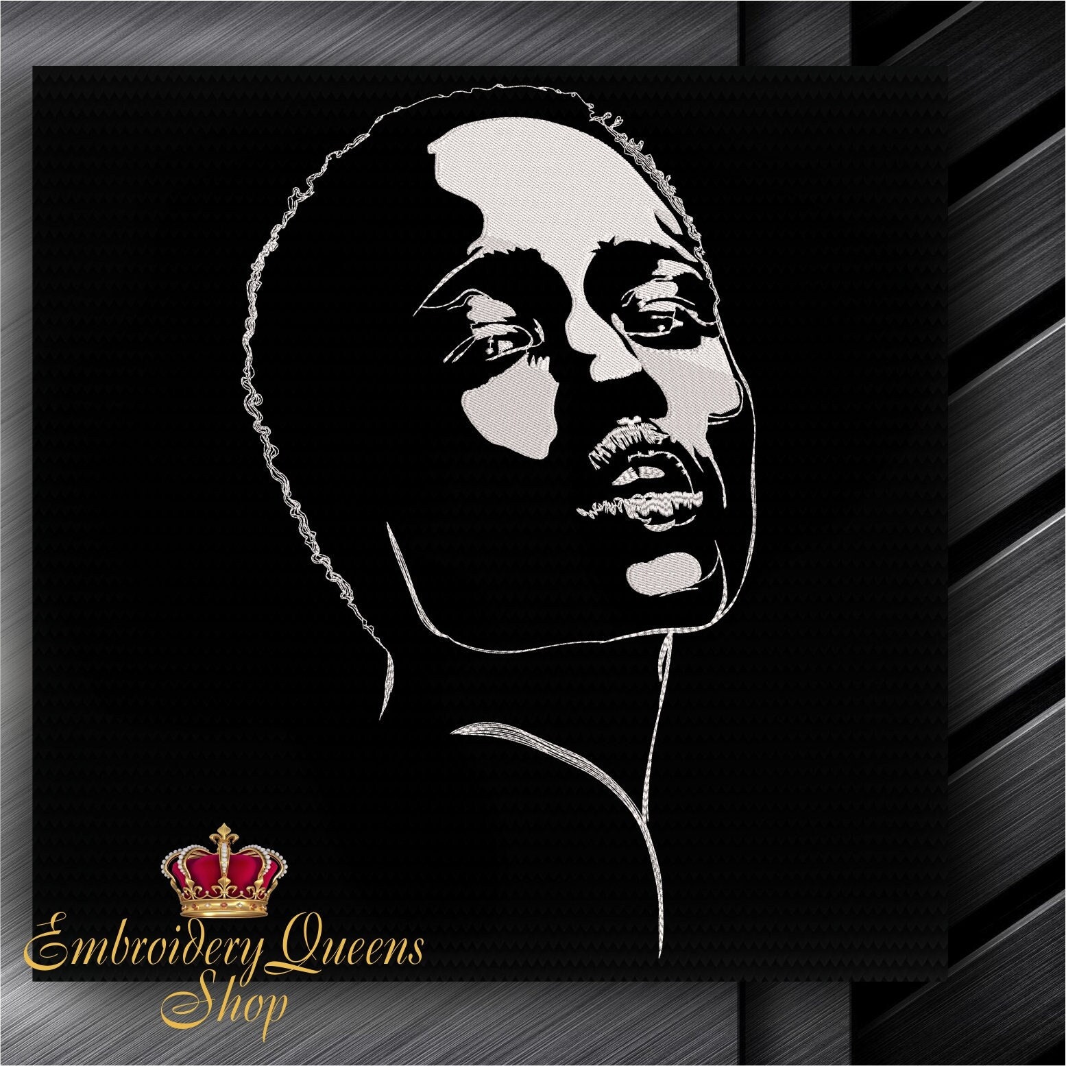 Beautiful Girl Machine Embroidery Design 6 Sizes to Download - Etsy