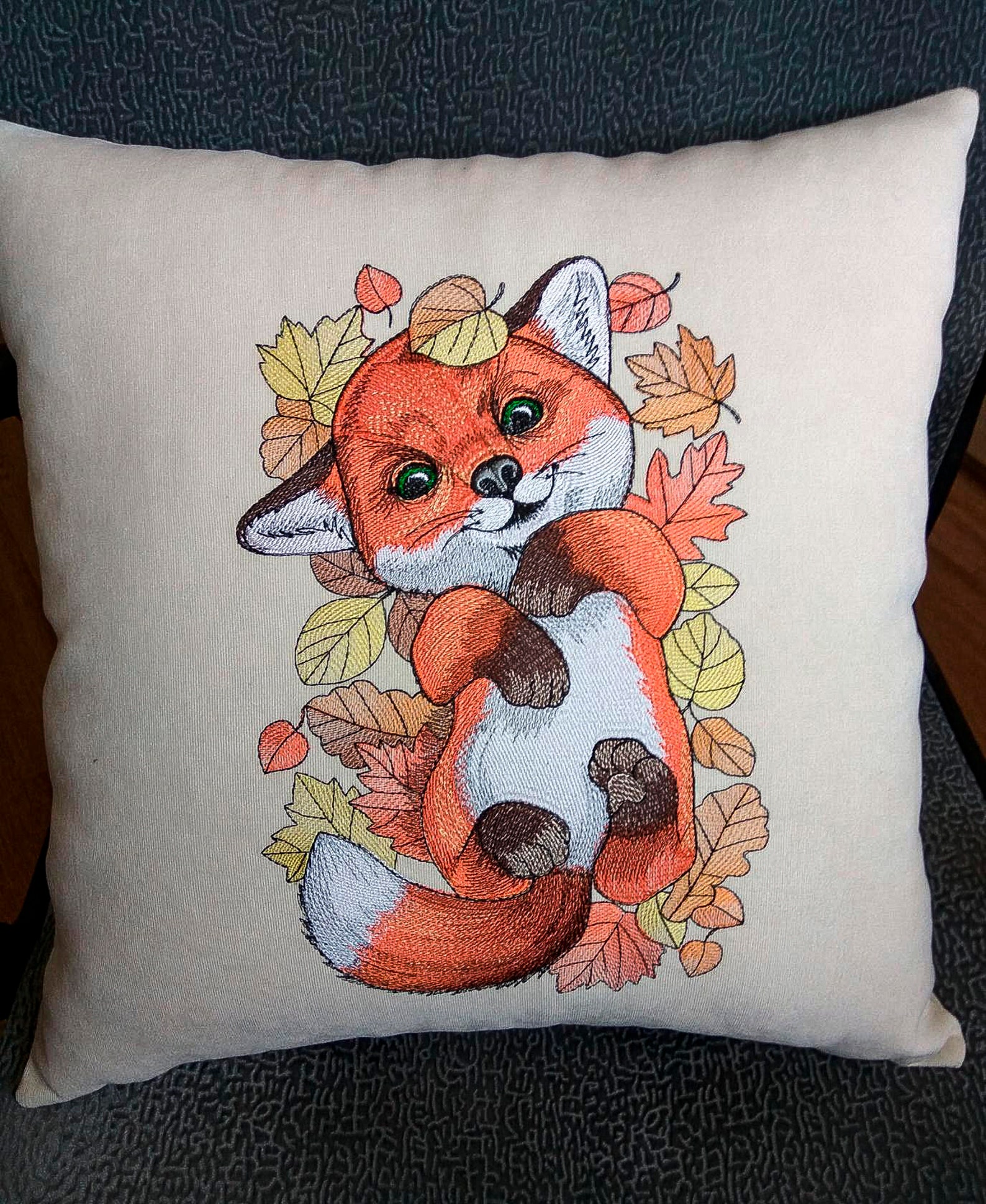 Cute Baby Red Fox Machine Embroidery Designs Instant Download for Hoop ...