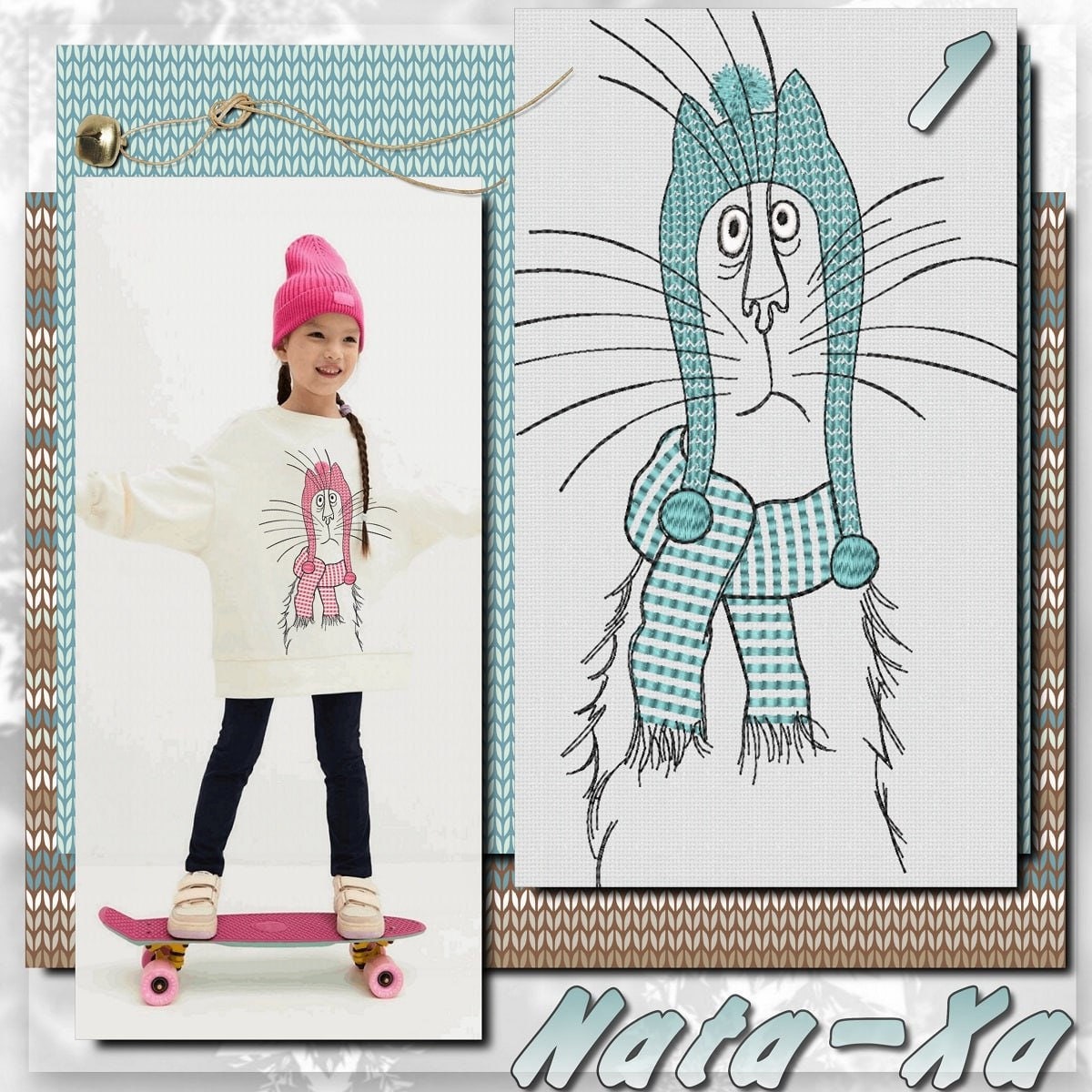 Cat Machine Embroidery Design Set of 3 Cats. Each in 3 Sizes. - Etsy