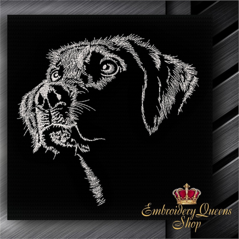 Dog Puppy Machine Embroidery Design Labrador Retriever 6 Sizes - Etsy